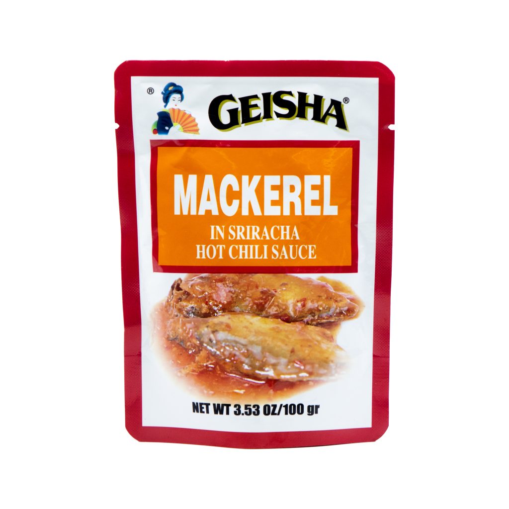 GEISHA MACKEREL IN SRIRACHA HOT SAUCE – EPS Source