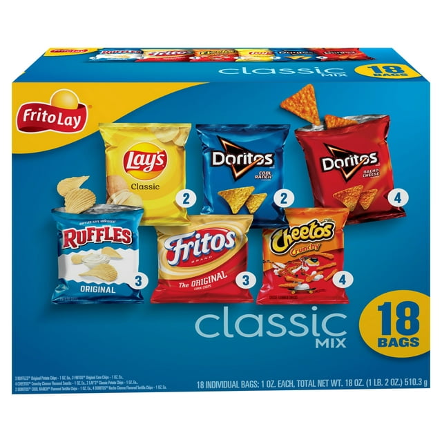 FRITO LAY CLASSIC MIX (18 BAGS) – EPS Source