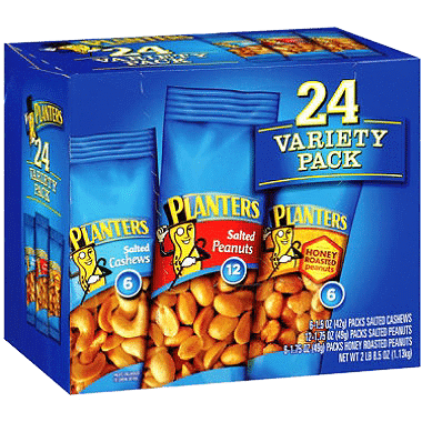 PLANTERS VARIETY PACKS (24 PACKS) – EPS Source